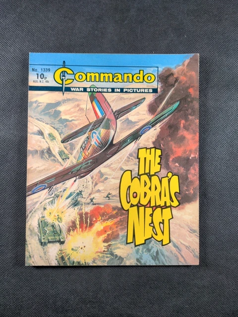 COMMANDO COMIC ISSUE Number 1339 The Cobra's Nest £4.45 - PicClick UK