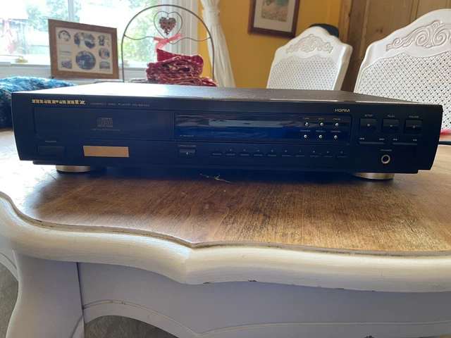 MARANTZ CD-63 MKII KI Signature CD Player and Cobra 2 interconnect ...