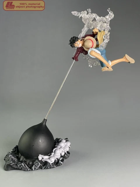 ANIME ONE PIECE Gear 3rd Monkey D Luffy Big Hand Fist Figure Statue Toy ...