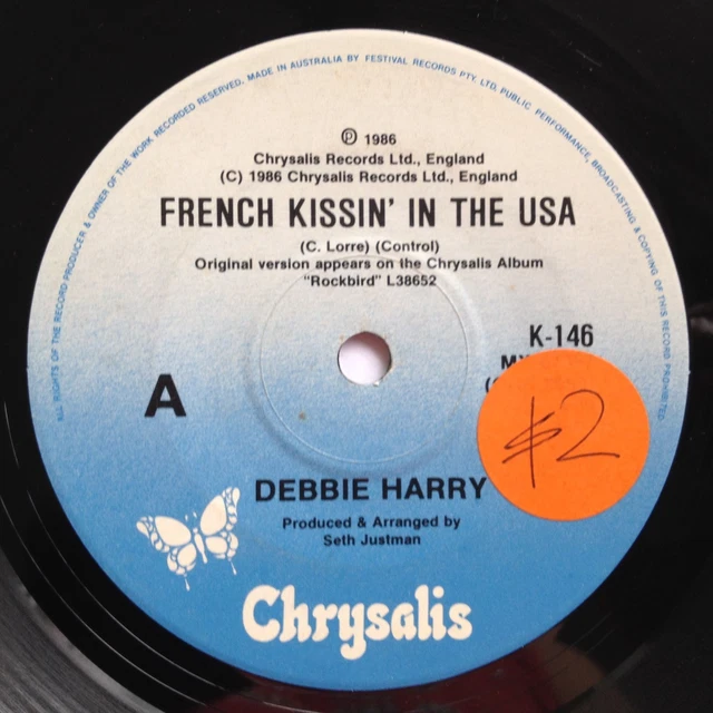 DEBBIE HARRY - French Kissin' In the USA / Rockbird (from the album ...