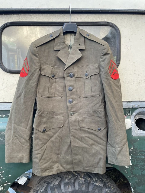 USMC DRESS UNIFORM jacket Vietnam War Era 1963 Dated EUR 22,76 ...