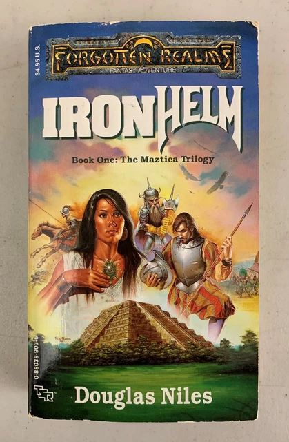 FORGOTTEN REALMS MAZTICA Trilogy Ironhelm Bk. 1 1990 Paperback Douglas ...
