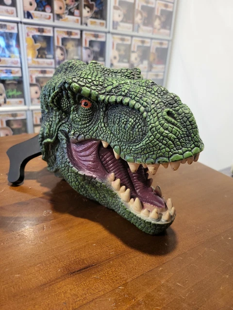 REALISTIC DINOSAUR HAND Soft Plastic Glove Puppet Puppets Kid Children ...