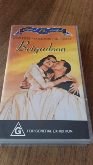 BRIGADOON -GENE KELLY & Van Johnson -Vhs Video $10.00 - PicClick AU