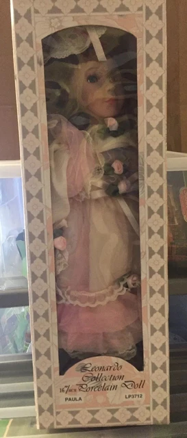 LEONARDO COLLECTION 16& Porcelain Doll - Paula LP3712 £7.99 - PicClick UK