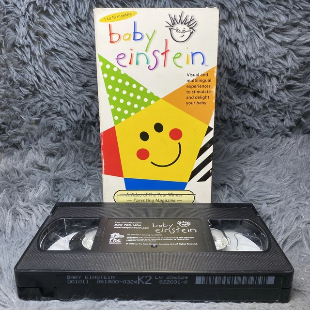 BABY EINSTEIN: LANGUAGE Nursery VHS Tape 2000 Ages 1-18 Months ...
