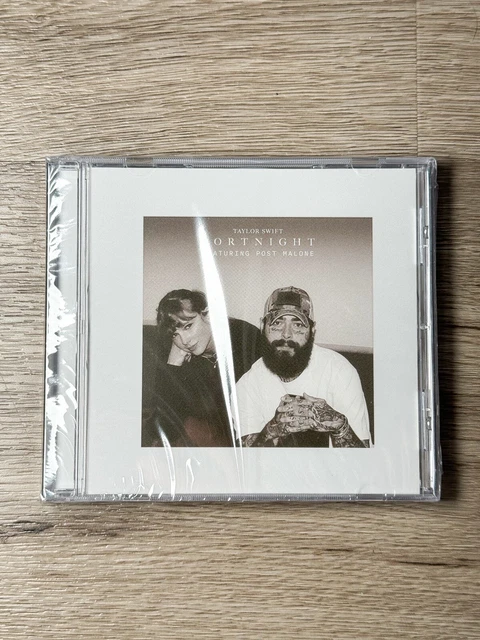 TAYLOR SWIFT FORTNIGHT Ft Post Malone CD Single Tortured Poets ...