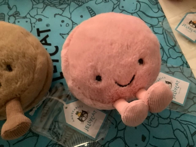 JELLYCAT - 3 x Amuseable Macaron - Max Mia & Mona New with Tags ...