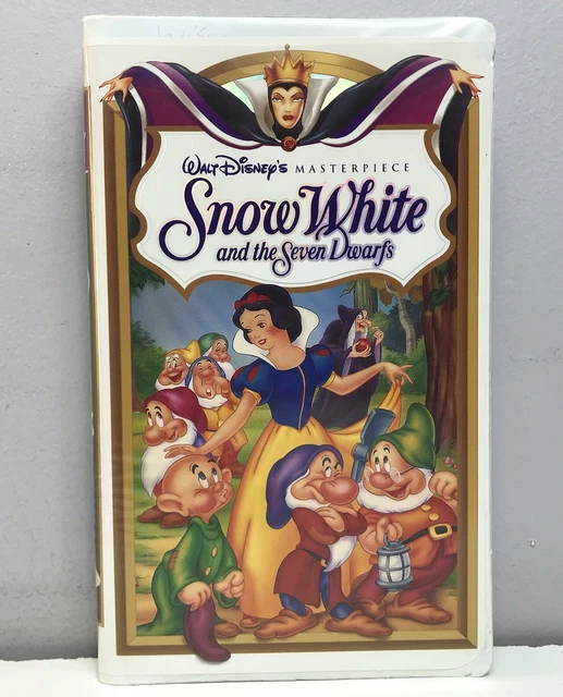 DISNEY’S SNOW WHITE & the Seven Dwarfs VHS Video Masterpiece BUY 2 GET 1 FREE! £1.99 - PicClick UK