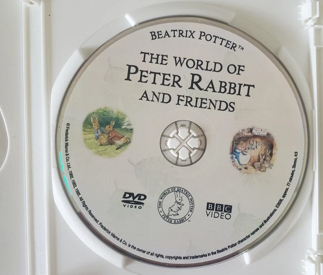 BEATRIX POTTER THE World of Peter Rabbit and Friends DVD 2006 BBC Film ...