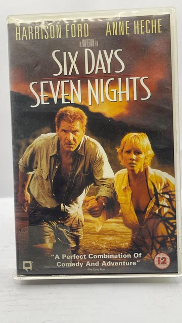 SIX DAYS SEVEN Nights Big Box VHS Tape £12.99 - PicClick UK