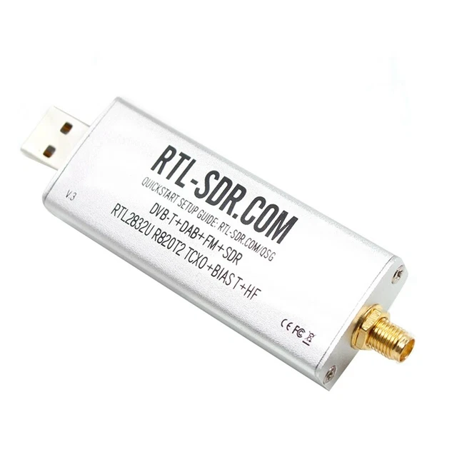 RTL SDR V3 R820T2 RTL2832U 1PPM TCXO SMA RTLSDR SystèMe de ...