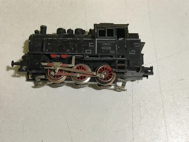 TRIX EXPRESS DAMPFLOK 80018 aus den 60er Jahren Schwere Gußlokomotive ...