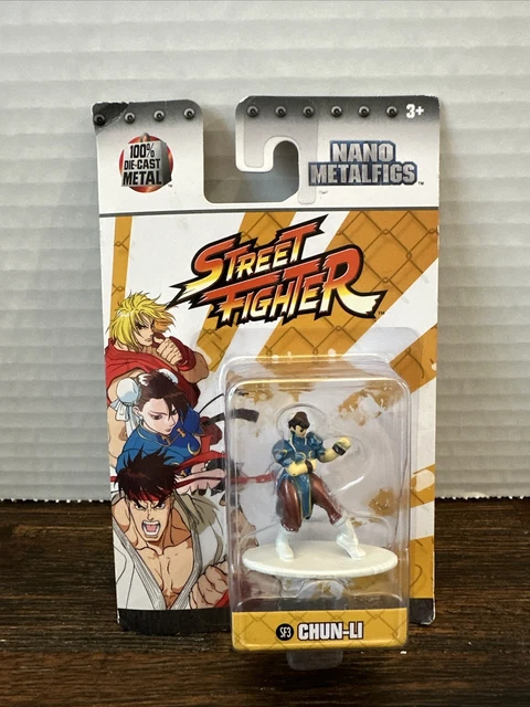 STREET FIGHTER NANO Metalfigs Chun-Li Die Cast Figure 2017 Jada Toys ...
