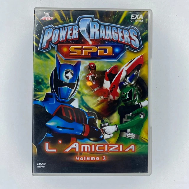 POWER RANGERS SPD FRIENDSHIP Volume 3 DVD Italian £14.48 - PicClick UK