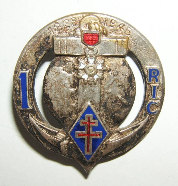 INSIGNE 1° REGIMENT D'INFANTERIE COLONIALE - Drago EUR 30,00 - PicClick IT