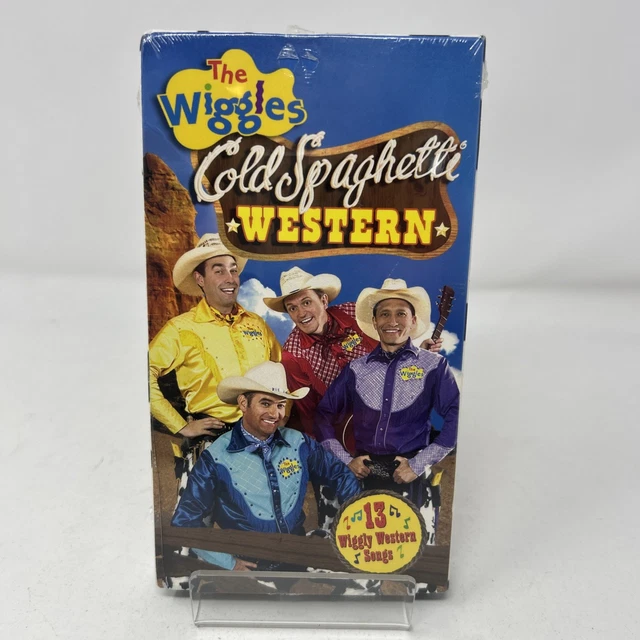 THE WIGGLES COLD Spaghetti Western (VHS, 2004) 13 Wiggly Western Songs ...
