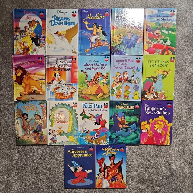 17X WALT DISNEY Wonderful World of Reading Books Bundle £21.52 ...
