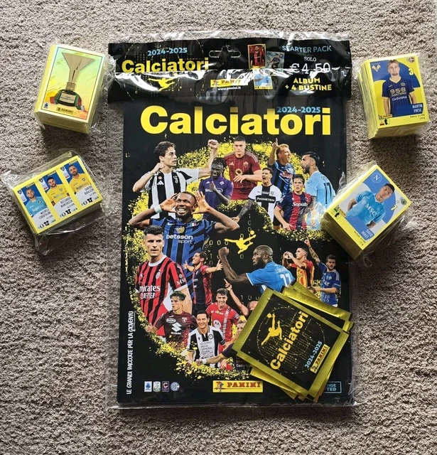 CALCIATORI PANINI 2024/25 Album + set completo 721 Figurine ! EUR 110,00 - PicClick IT