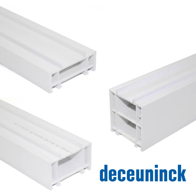 70MM UPVC ADD-ON White Window Door Frame Extension Packer Head Extender ...