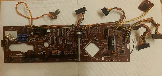 TECHNICS SL-1610 MKII MK2 Scheda Elettronica Electronic Main Board ...