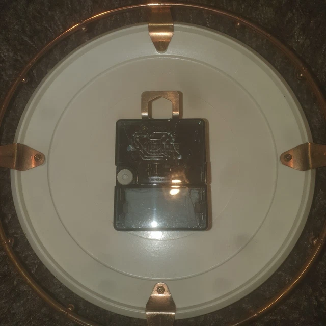 VINTAGE/RARE METAMEC QUARTZ Wall Clock With Zodiac Signs,, Untested £24 ...