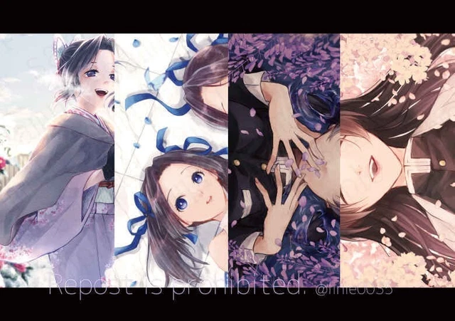 Demon Slayer Doujinshi Kocho Full Color Illustration Book Chocho Musubi