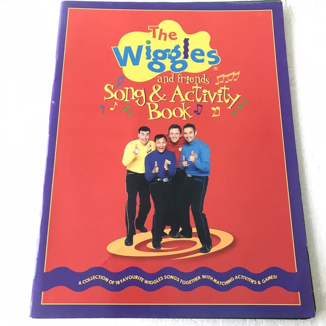 THE WIGGLES BOOK Music Song Activity Rare Original Cast Merchandise ...