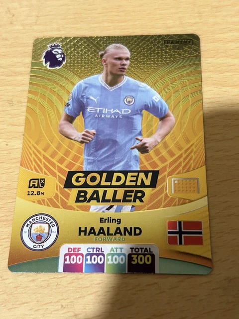 PANINI ADRENALYN XL 23-24 2024 Erling Haaland Golden Baller £14.74 - PicClick UK