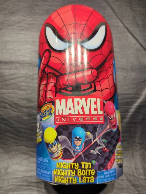 MIGHTY BEANZ MIGHTY Tin Marvel University Spiderman $30.00 - PicClick CA