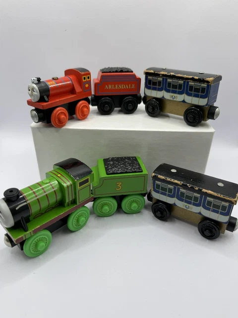 THOMAS THE TANK Engine Wooden Brio Trains Bundle Mike Henry Stephen’s ...