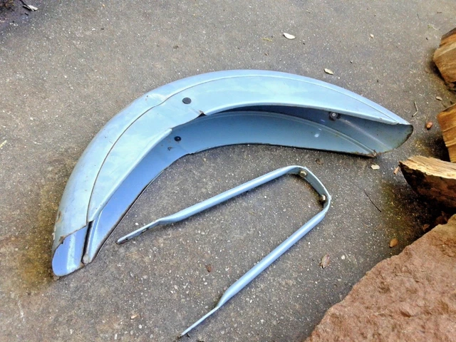 GARDE BOUE AVT Motobécane av88 / mobylette / bleue / cycles EUR 27,00 - PicClick FR