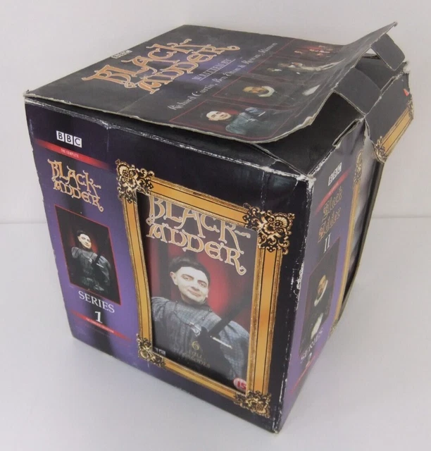 BBC BLACK ADDER The Complete Collection VHS Video Box Set Series 1-4 ...