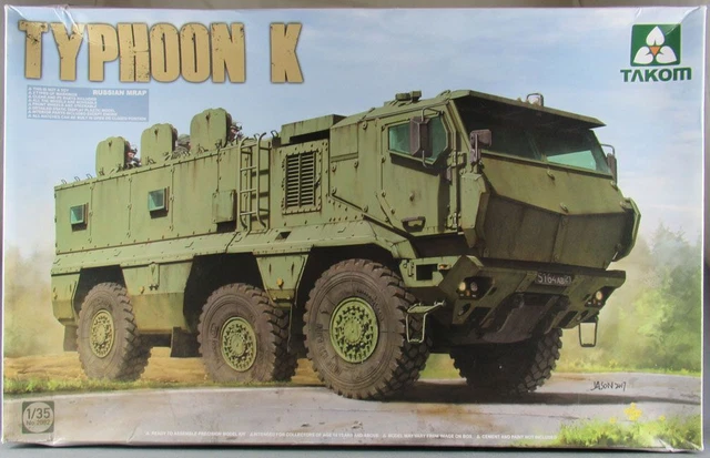 TAKOM 2082 - Russian MRAP Kamaz Typhoon-K 1/35 Neuf Boite EUR 71,00 ...