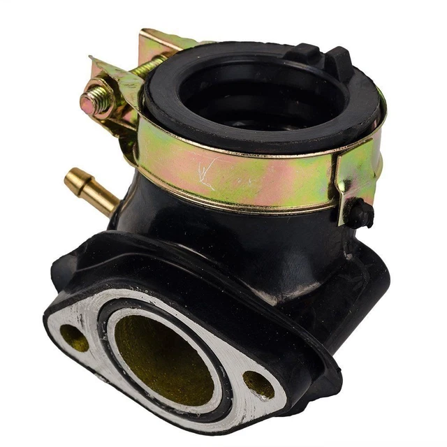 CARBURETOR INTAKE MANIFOLD Pipe Interface For GY6 125cc 150cc Engine ...
