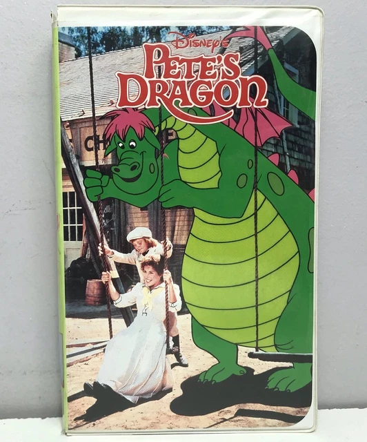 PETE’S DRAGON VHS Disney Home Video Tape 80s Classic Vintage Clamshell ...