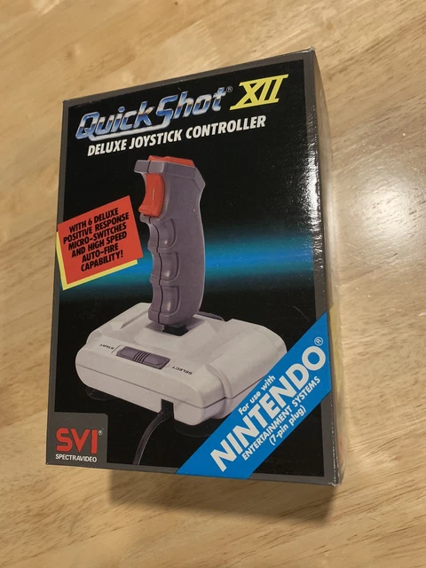 QUICKSHOT XII 12 Joystick Controller (Nintendo NES) New In Box Never ...