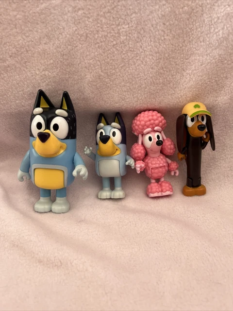 BLUEY BANDIT COCO Snickers Figure Bundle 2” EUR 11,46 - PicClick FR