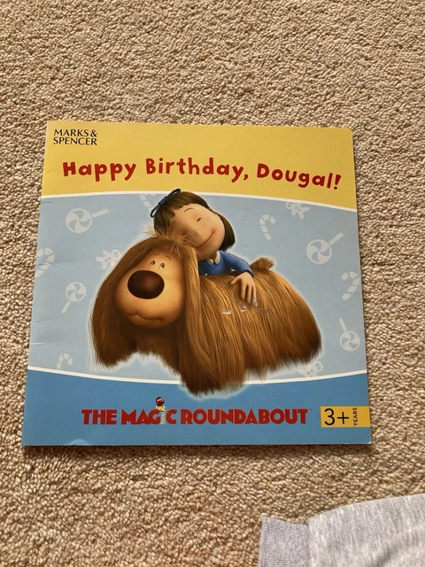 HAPPY BIRTHDAY DOUGAL Magic Roundabout Book £1.99 - PicClick UK