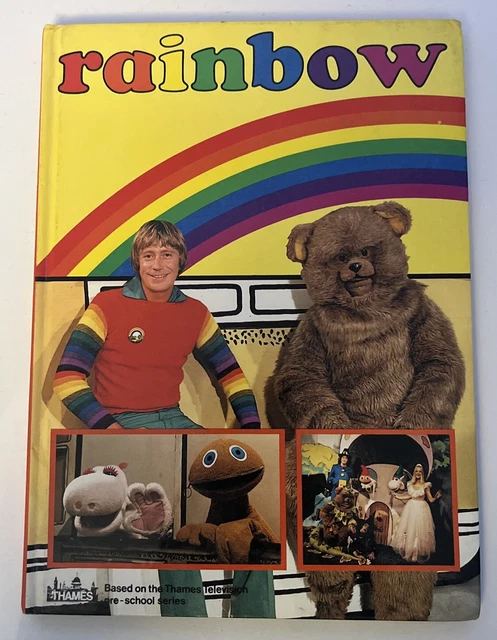 RAINBOW ANNUAL 1983 Hardback Book Thames Television Geoffrey George ...