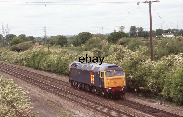 35MM RAILWAY SLIDE - BR Diesel Electric Loco Class 47. 47145 @ Burton ...