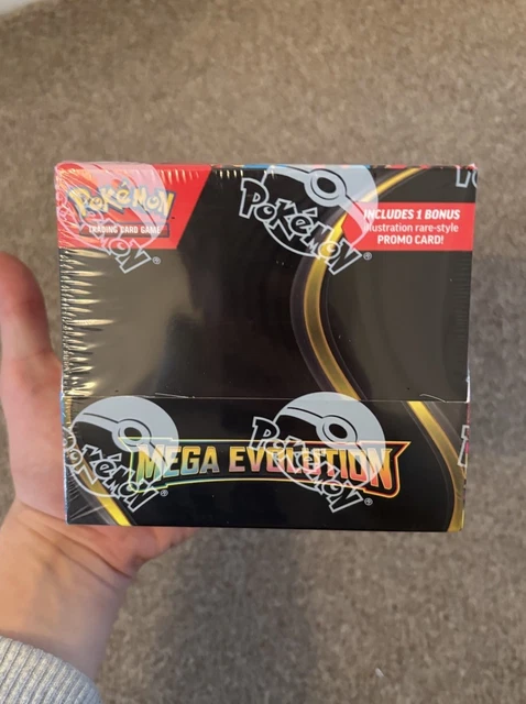POKÉMON TCG MEGA Evolutions Enhanced Full Booster Box 🌟| TEAR SEALED ...