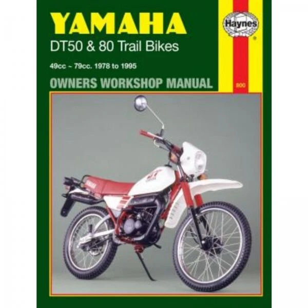 YAMAHA MOTORRAD DT50 und 80 Trail Bikes (1978-1995) Werkstatthandbuch ...