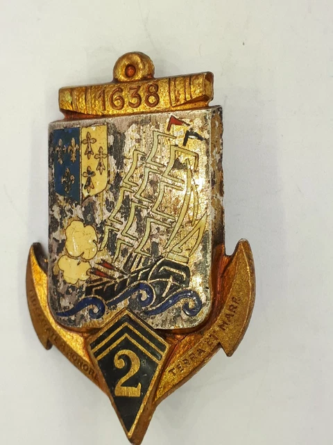 INSIGNE 2° RIC Régiment D'infanterie Coloniale EUR 10,00 - PicClick FR