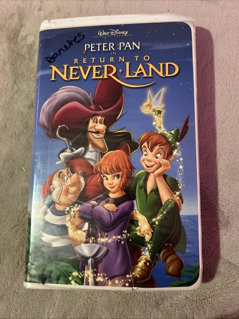 DISNEY RETURN TO Never Land (VHS, 2002) Peter Pan Clamshell £2.01 ...