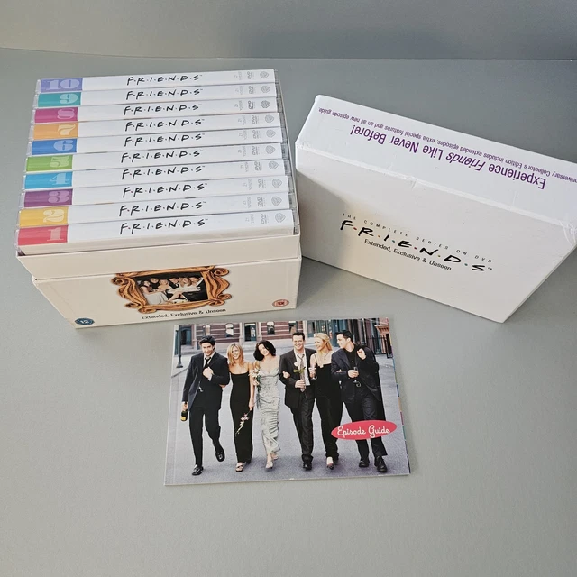 FRIENDS - SERIES 1-10 - Complete (Box Set) (DVD, 2009) £26.70 - PicClick UK