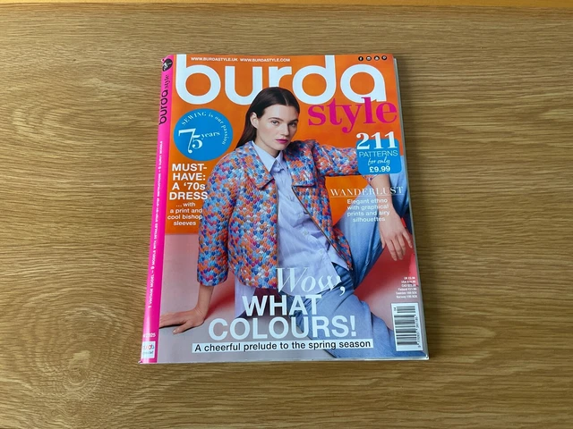 BURDA STYLE MAGAZINE April 2025 £11.98 - PicClick UK
