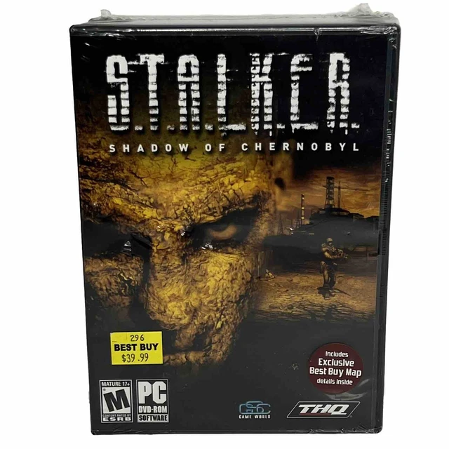 STALKER: SHADOW OF Chernobyl (PC Windows, 2006) DVD-ROM Brand New ...