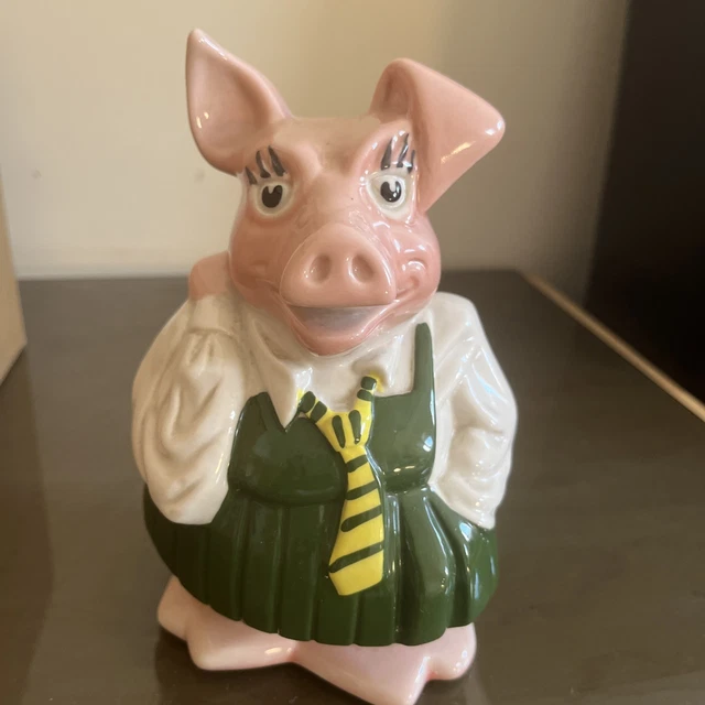 NATWEST PIG ANNABEL With Stopper Girl Wade Money Box Vintage Great ...