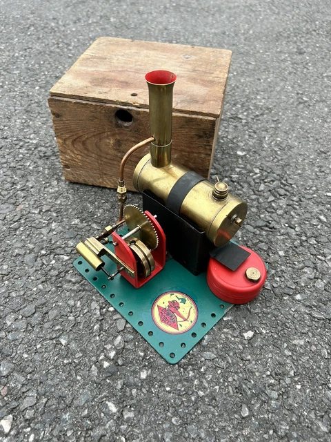 LIVE STEAM BOWMAN M158 Stationary Engine Model Boxed Toy £95.00 ...
